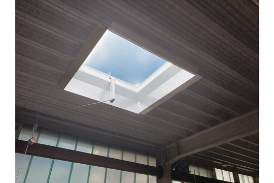 Oris • VELUX predstavlja novi model kupole za ravne krovove